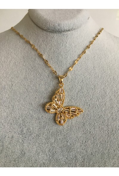 Alc Shop Kelebek Figür Bayan Kolye 14 Şubat Özel ! Alc Shop Kelebek Figür Bayan Kolye 14 Şubat Özel !