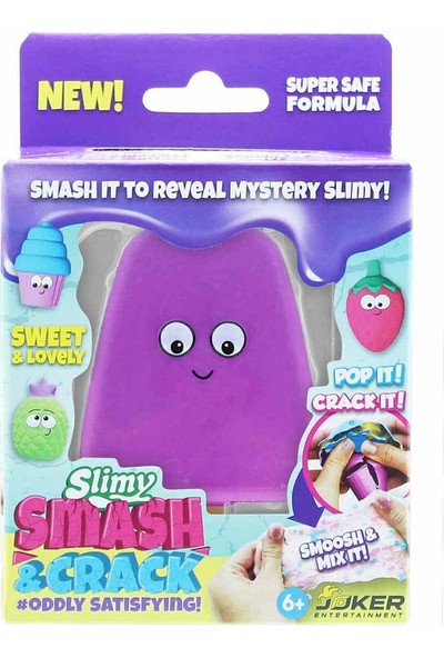 Slimy Smash & Crack Parçalanan Slime - Mor Çubuk Dondurma Slimy Smash & Crack Parçalanan Slime - Mor Çubuk Dondurma