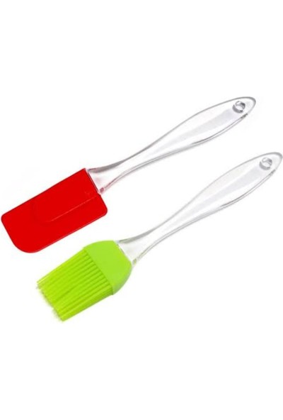 EbruliHomeArt Silikon Fırça Spatula Seti