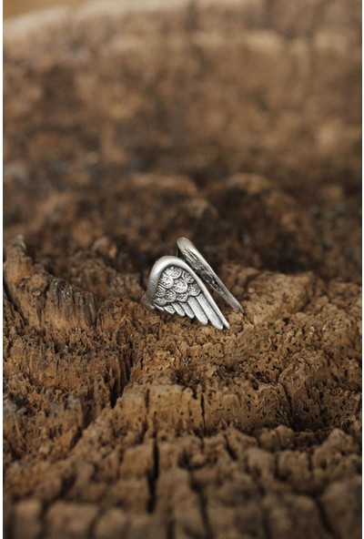 Güneş Kanat Tasarımlı Erkek Yüzük Ayarlanabilir Güneş Kanat Tasarımlı Erkek Yüzük Ayarlanabilir