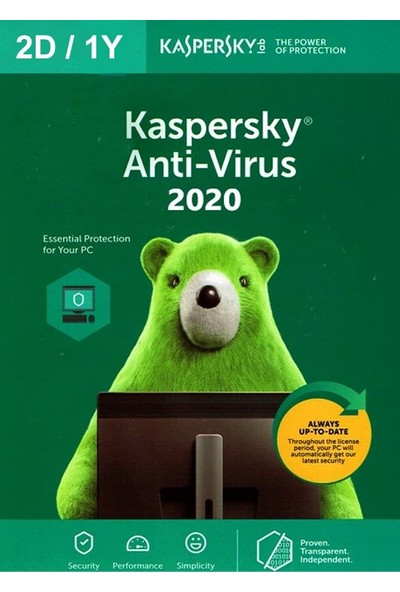 Kaspersky Anti Virüs Trk Kutu 1yıl 2 Kullanıcı Kaspersky Anti Virüs Trk Kutu 1yıl 2 Kullanıcı