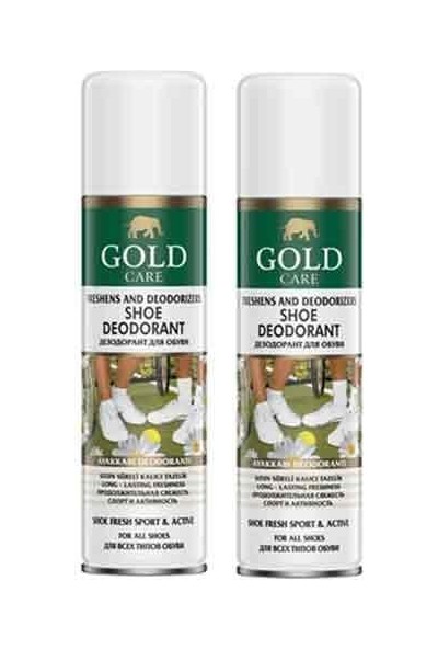 Gold Care Ayakkabı Deodorantı 2'Li Set 150 Ml