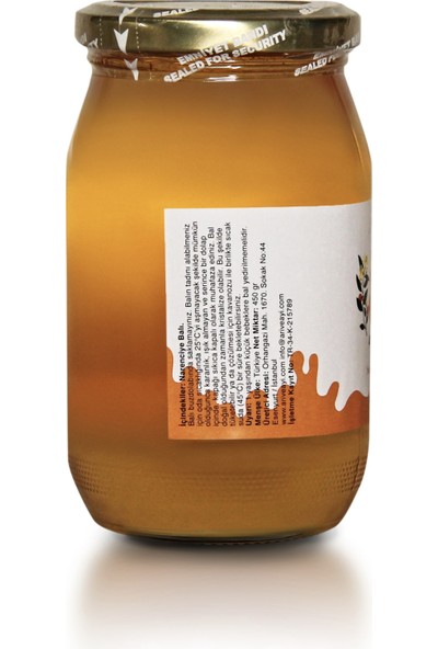 Arı & Ayı %100 Doğal 450 gr Narenciye Balı
