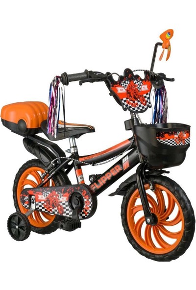 Flipper 15 Jant Turuncu Çocuk Bisikleti Flipper 15 Jant Turuncu Çocuk Bisikleti