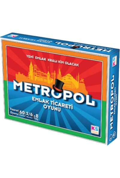 Ks Games Metropol Emlak Ticaret Oyunu Monopoly Yeni Model Ks Games Metropol Emlak Ticaret Oyunu Monopoly Yeni Model