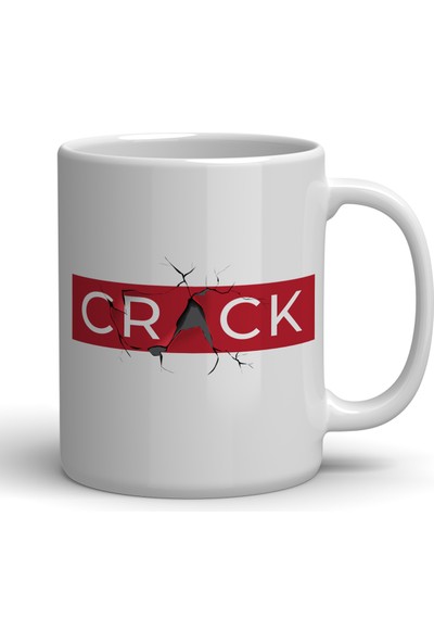Nacarlar Crack Baskılı Kupa Bardak