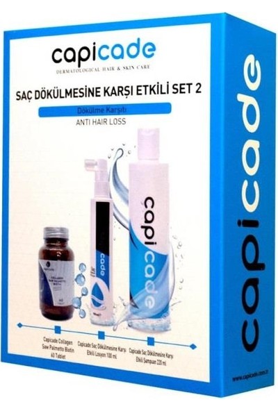 Capicade Saç Dökülmesine Karşı Etkili Set 2 Capicade Saç Dökülmesine Karşı Etkili Set 2