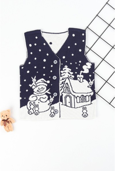 Tomurcuk Erkek Çocuk Yelek 0-5 Yaş