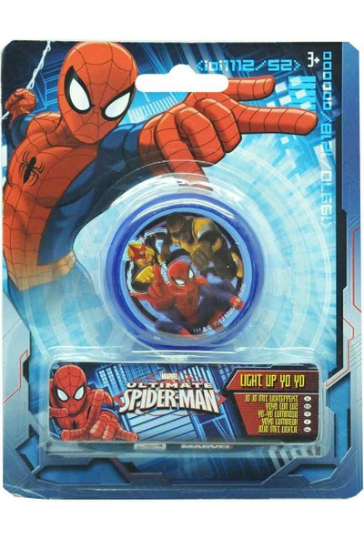 Mercan Spiderman Işıklı Yoyo