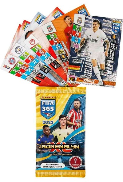 Panini Fıfa 365 2022 Adrenalyn Futbolcu Kartları