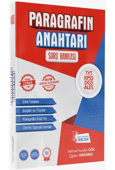 Kişisel Yayınlar Paragrafın Anahtarı Soru Bankası (Ciltli) Kişisel Yayınlar Paragrafın Anahtarı Soru Bankası (Ciltli)