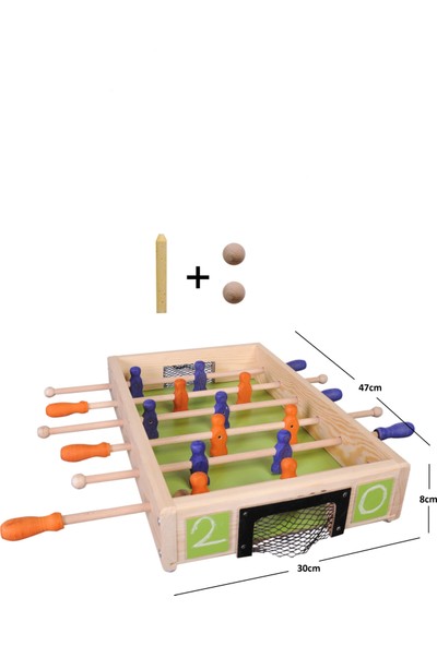 Ahşap Çocuk Langırt