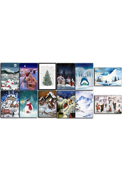 Tellgraf Simli 12'li Kartpostal Tellgraf Simli 12'li Kartpostal