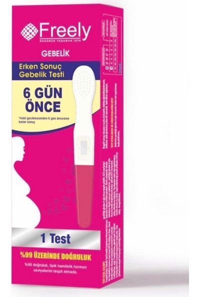 Freely Erken Sonuç Hamilelik Testi Freely Erken Sonuç Hamilelik Testi