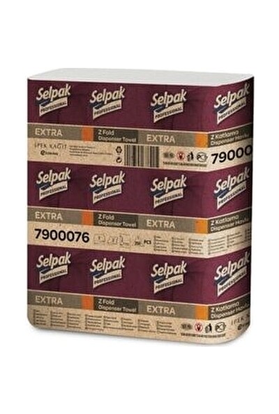 Selpak Z Katlı Havlu 200'LÜ 12'paket 1 Koli Selpak Z Katlı Havlu 200'LÜ 12'paket 1 Koli