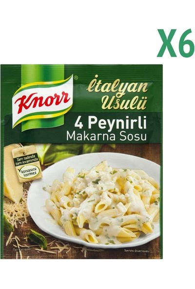 Knorr Peynirli Makarna Sosu 50 gr x 6