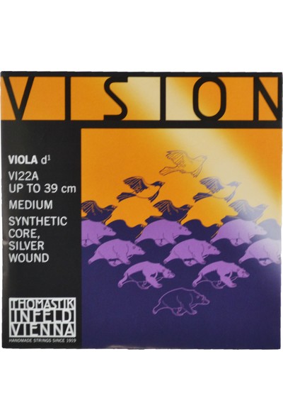 Viyola Teli Thomastik Vision D (Re) Viyola Teli Thomastik Vision D (Re)