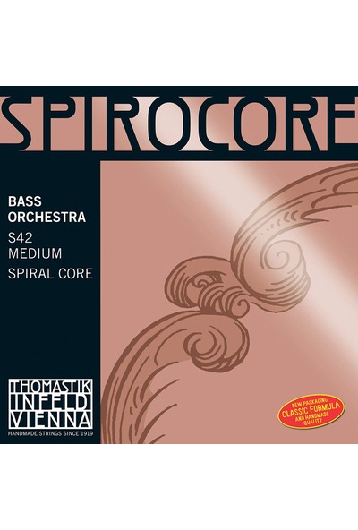 Thomastik Kontrbas Teli Thomastik Spirocore Orchestra Takım Weich Thomastik Kontrbas Teli Thomastik Spirocore Orchestra Takım Weich