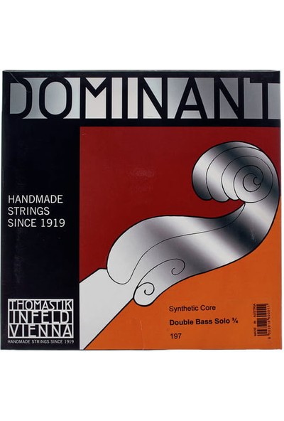 Kontrbas Teli Thomastik Dominant Solo Set 3/4 Kontrbas Teli Thomastik Dominant Solo Set 3/4