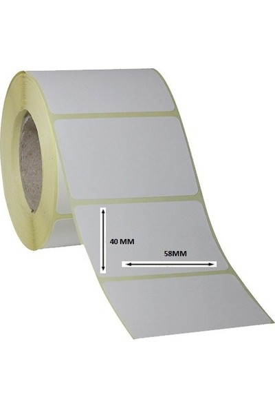 Pro Terazi Etiketi 40X58 500 Sarımlı Termal Pro Terazi Etiketi 40X58 500 Sarımlı Termal