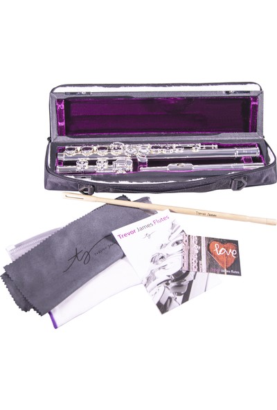 Flüt Trevor James Cantabile 31CFE Gümüş Ağızlık-E Mekanik Flüt Trevor James Cantabile 31CFE Gümüş Ağızlık-E Mekanik
