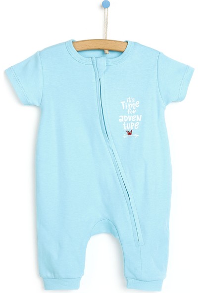 Hello Baby Basic Erkek Bebek Patiksiz Tulum