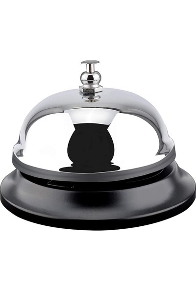 Epazzar 2 Adet Metal Masa Ikaz Çanı Resepsiyon Görevli Çağırma Zili