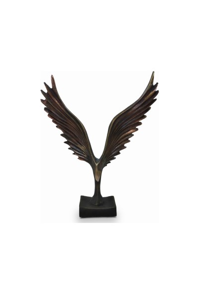 Tual Hobi Sanat Dekoratif Modern Kartal Heykeli (32X24CM) Tual Hobi Sanat Dekoratif Modern Kartal Heykeli (32X24CM)