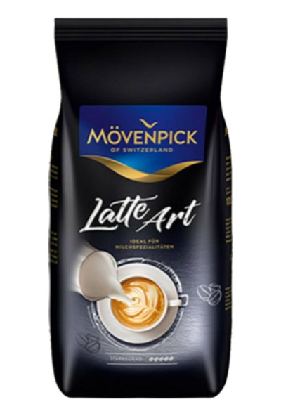 Mövenpick Latte Art Switzerland Series Çekirdek Kahve 1 kg Mövenpick Latte Art Switzerland Series Çekirdek Kahve 1 kg