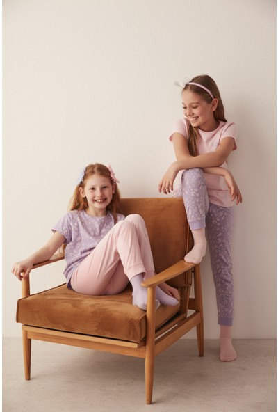 Mix Floral 4lü Pijama Takımı