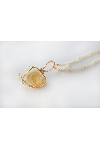 Frigg Design Sitrin Kolye Frigg Design Sitrin Kolye