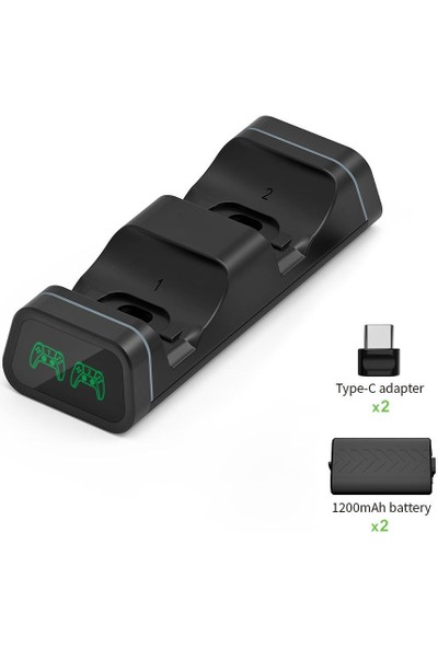 Dobe Xbox Series S x Oyun Kolu Dock Wireless Controller Şarj Istasyonu Göstergeli 1200 Mah Dobe Xbox Series S x Oyun Kolu Dock Wireless Controller Şarj Istasyonu Göstergeli 1200 Mah