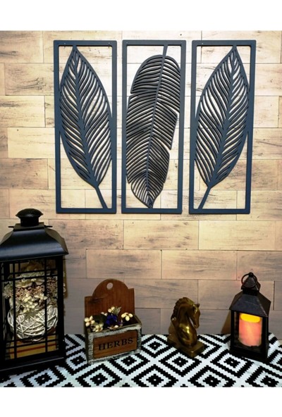 Evde Ucuz Yaprak Desenli Duvar Tablosu Evde Ucuz Yaprak Desenli Duvar Tablosu
