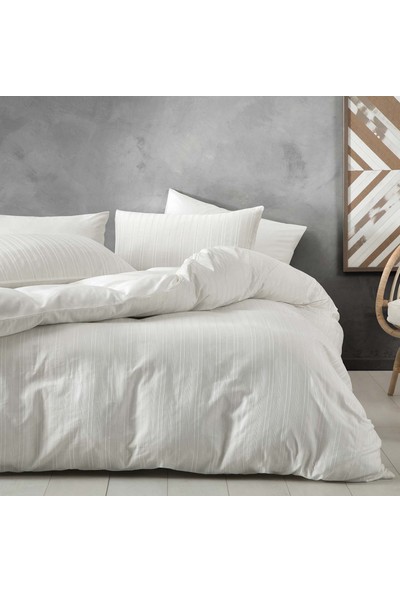 Yataş Bedding Raso Saten Nevresim Takımı (Çift Kişilik) - Ekru