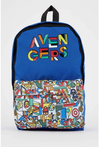 DeFacto Erkek Çocuk Avengers Lisanslı Büyük Sırt Çantası X2245A6NS