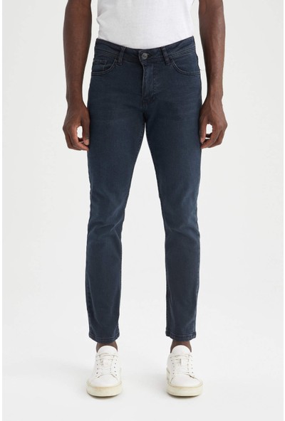 DeFacto Pedro Slim Fit Normal Bel Dar Paça Jean PANTOLON R8791AZ22SP DeFacto Pedro Slim Fit Normal Bel Dar Paça Jean PANTOLON R8791AZ22SP