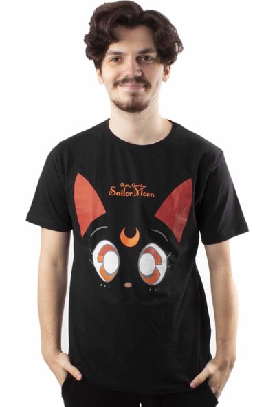 Sailor Moon Luna Anime Tişört