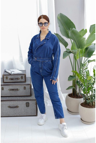 Elbee Jeans Kot Tulum - Mavi