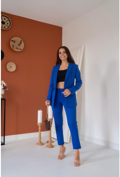 Elbee Ceket ve Pantolon Takım - Mavi