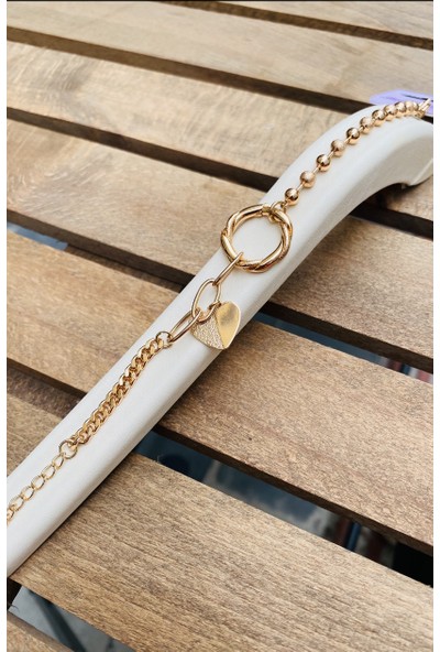 Barks Heleni Dorika Detaylı Zincir Bileklik