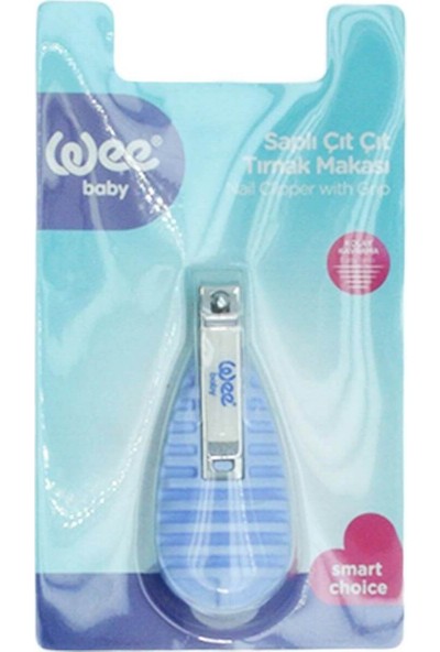 Wee Baby 888 Saplı Çıt Çıt Tırnak Makası Mavi