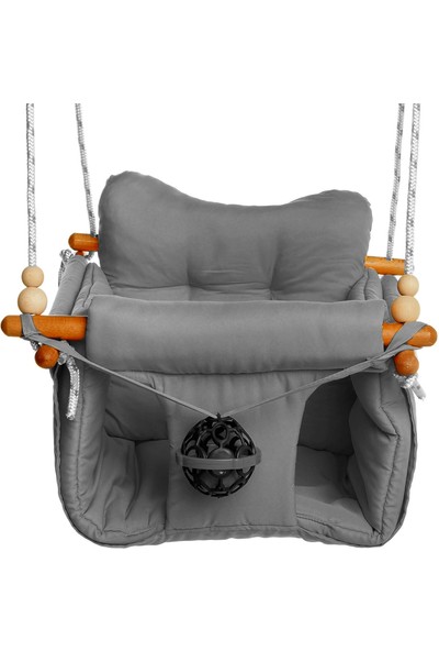 Baby Plus Nostalji Ahşap Salıncak