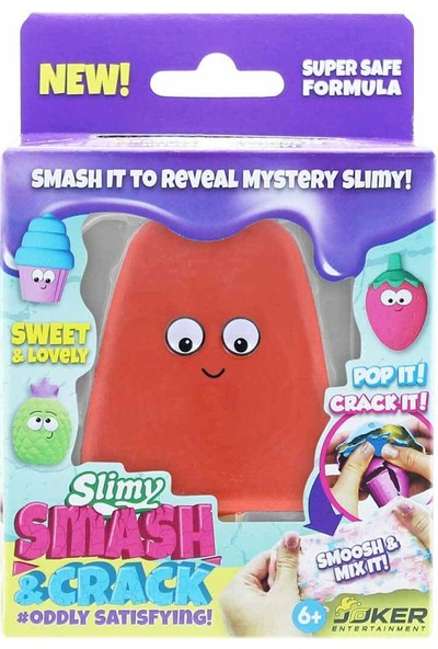 Slimy Smash & Crack Parçalanan Slime - Kırmızı Çubuk Dondurma Slimy Smash & Crack Parçalanan Slime - Kırmızı Çubuk Dondurma