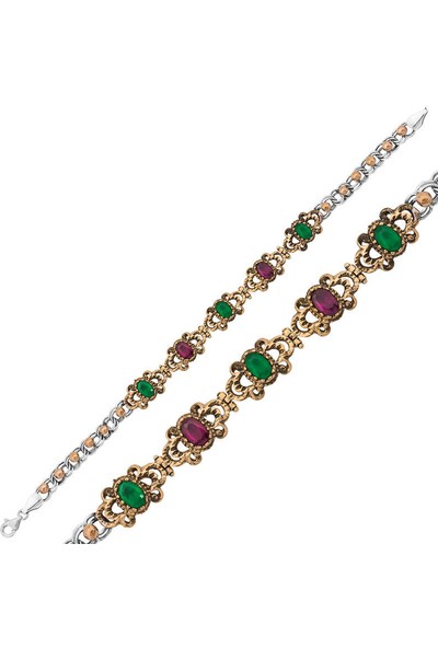 Gumush Gümüş Otantik Fantazi Kadın Bileklik