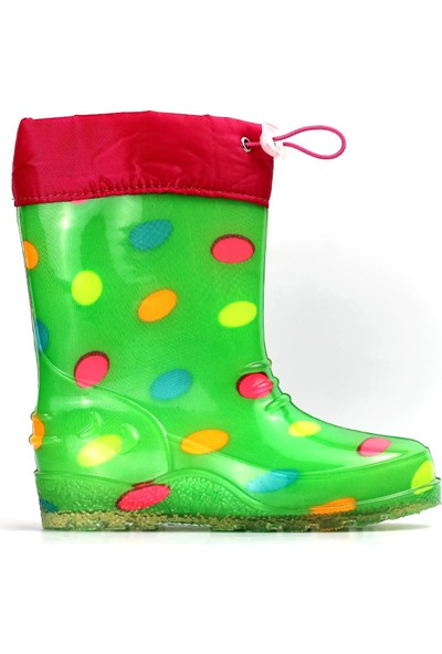 Pabucchi Puantiye Desenli Çocuk Yağmur Çizmesi Pabucchi Puantiye Desenli Çocuk Yağmur Çizmesi