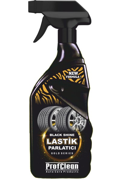 Garaj Plexi İstanbul Lastik Parlatıcı Simsiyah Gold Series 400ML
