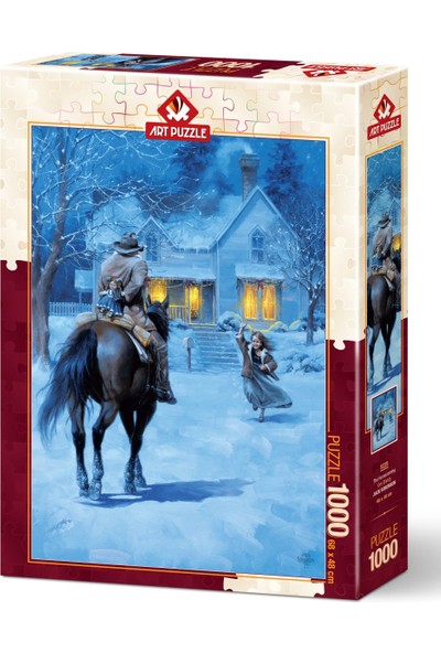 Art Puzzle Eve Dönüş 1000 Parça Puzzle