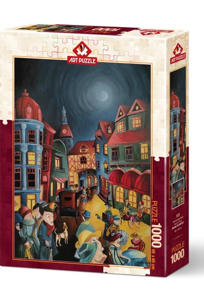 Art Puzzle Akşam Telaşı 1000 Parça Puzzle Art Puzzle Akşam Telaşı 1000 Parça Puzzle