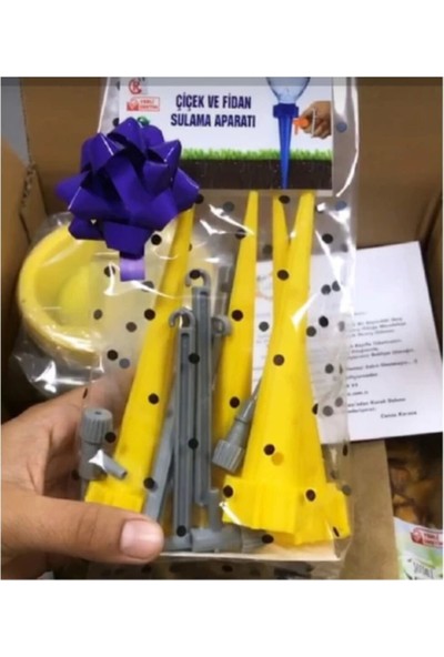 Can Amca Zaman Ayarlı Çiçek ve Fidan Sulama Aparatı 5 Adet Can Amca Zaman Ayarlı Çiçek ve Fidan Sulama Aparatı 5 Adet