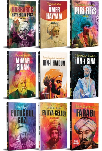 Medeniyetin Kurucuları Set (9 Kitap Takım) - Sinan Eskicioğlu Medeniyetin Kurucuları Set (9 Kitap Takım) - Sinan Eskicioğlu